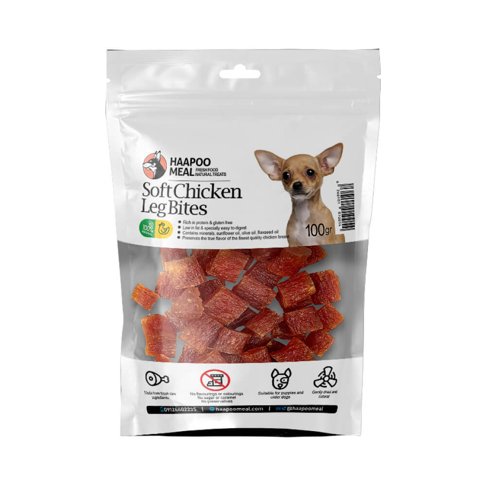 Soft Chicken Leg Bites - english haapoomeal